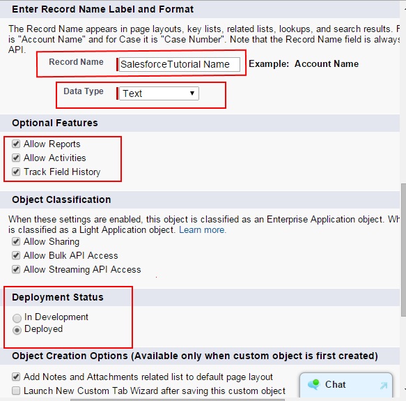 Salesforce Objects - Creating Salesforce Custom Objects Salesforce Objects - Creating Salesforce Custom Objects