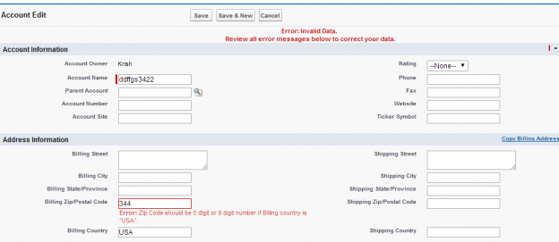 Using Regex Function In Validation Rule Salesforce Tutorial Intervew Questions