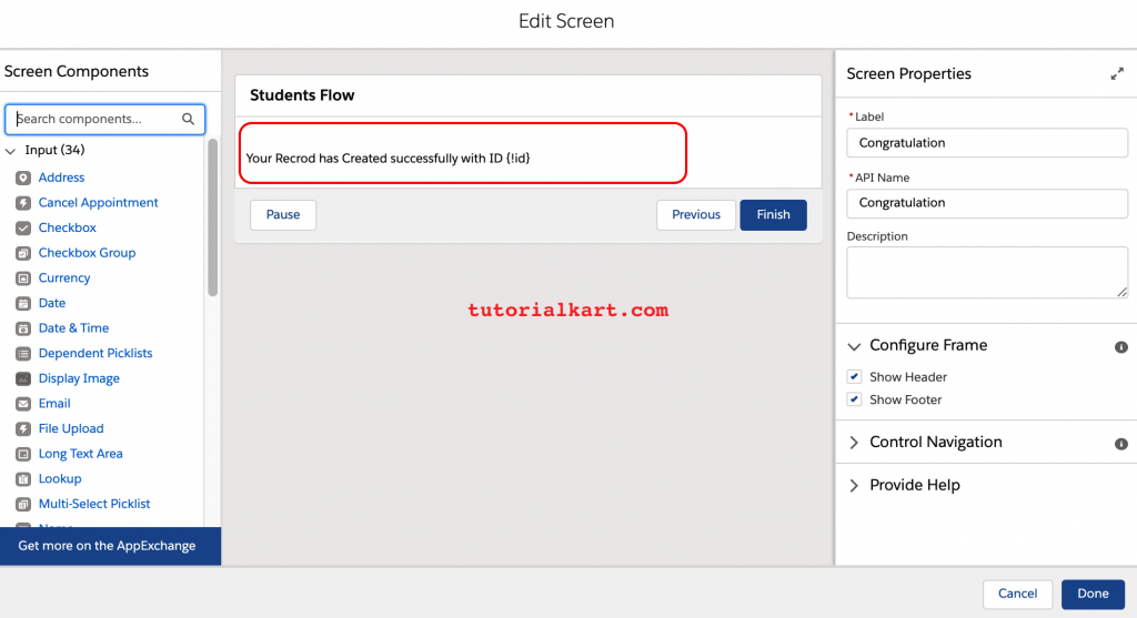 Salesforce Lightning Flow Builder Salesforce Tutorial Intervew Questions Certification 2024