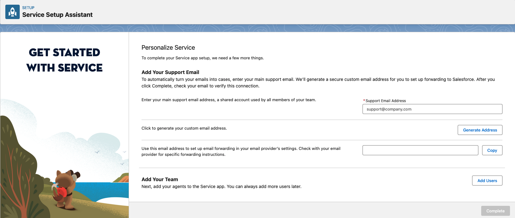 Completing Your Service App Setup In Salesforce Salesforce Tutorial Intervew Questions